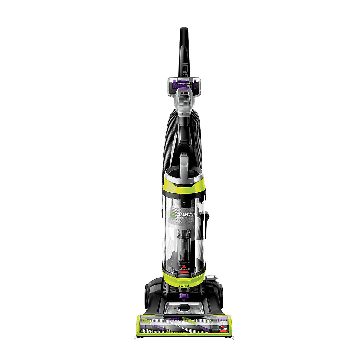 BISSELL 2252 CleanView Swivel Upright Bagless Vacuum with Swivel Steering, Powerful Pet Hair Pick Up, Specialized Pet Tools, Large Capacity Dirt Tank, Easy Empty