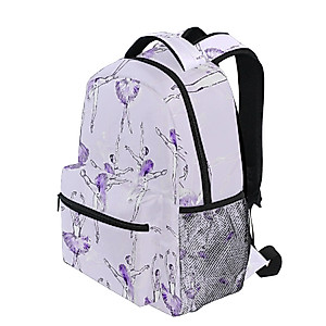 Ballet Ballerinas Kids Backpack for Boys Girls Backpacks Preschool Toddler BookBags Kindergarten Elemetary School Bags