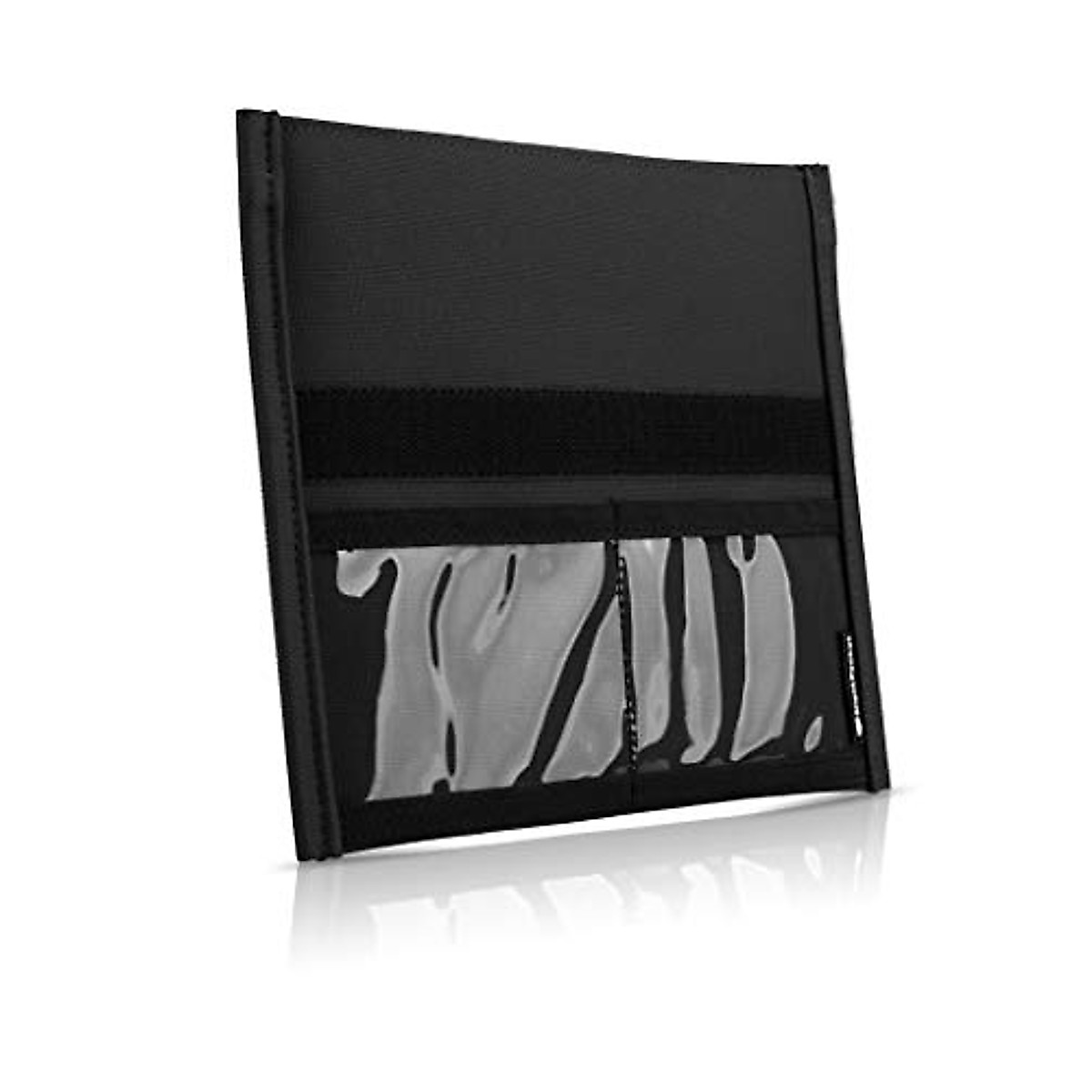 Silent Pocket SLNT Quick Access Smartphone Faraday Bag Waterproof Signal Blocking Nylon, Device Shielding for iPhone, Samsung Galaxy, Most Phones - Travel, Privacy, Anti-Hacking (Black, Medium)