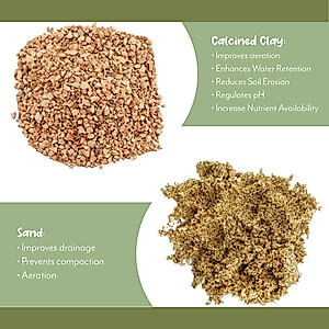 Cactus and Succulent Potting Mix (8 Quarts), Special Blend-Fast Draining and Desert-Style Gritty