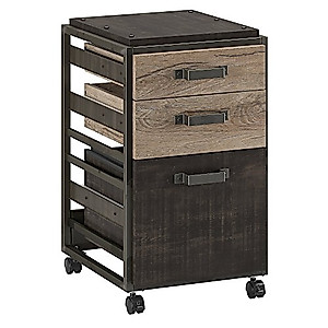 Bush Furniture 3 Drawer Mobile Pedestal