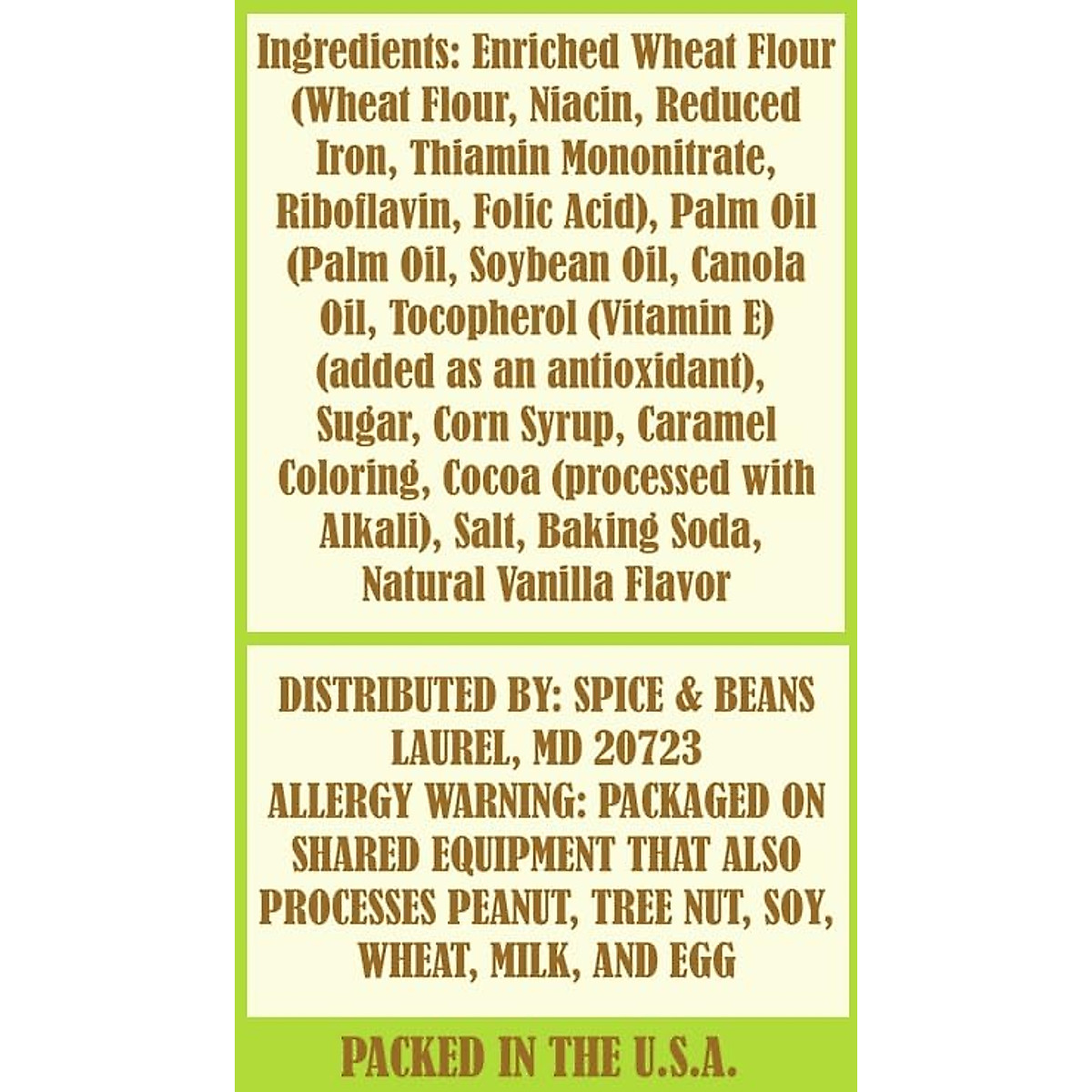 Chocolate Cookie Crunch Ice Cream Topping & Cake Decoration 6.5 oz, by Dasher's Spice & Beans