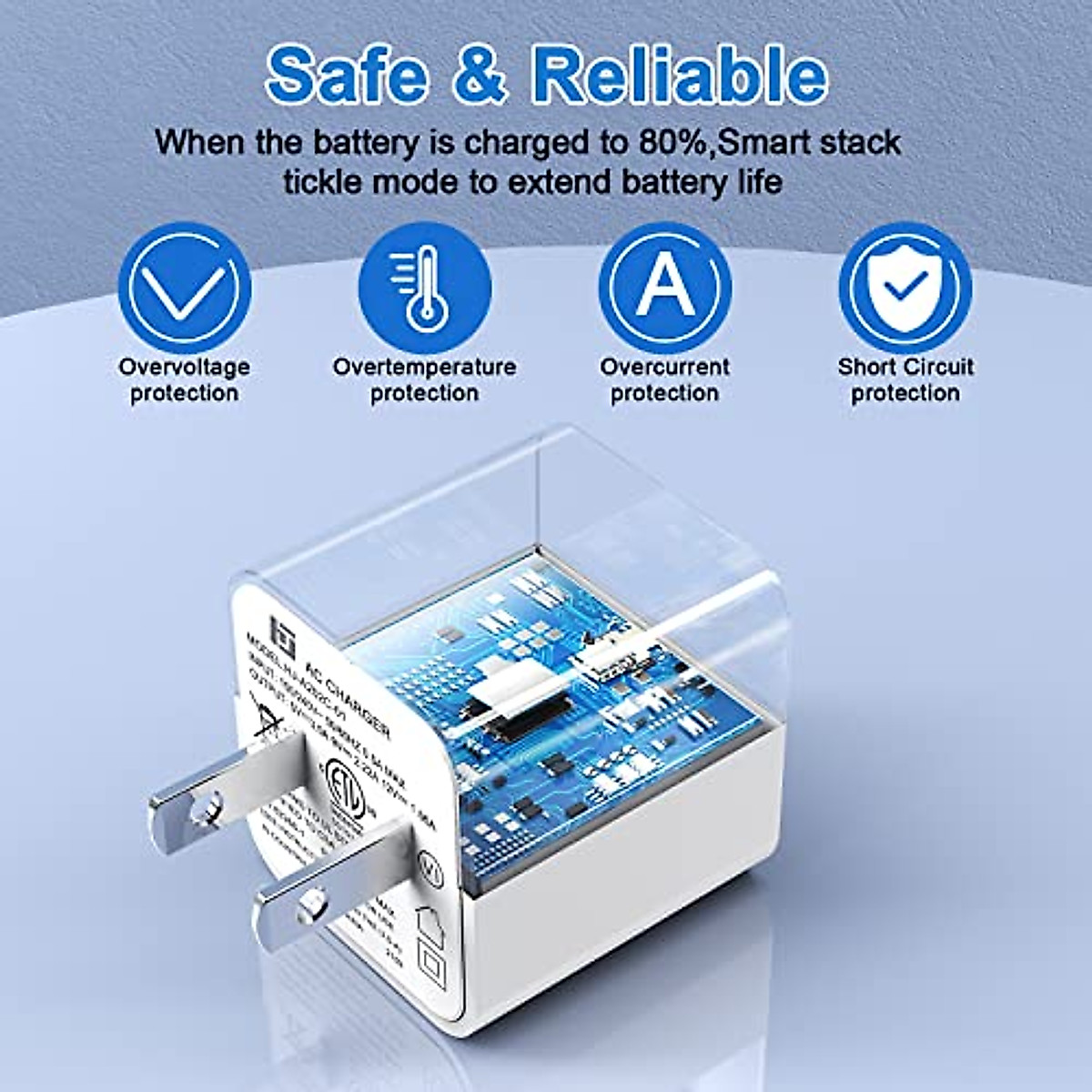 iPhone 14 13 12 Fast Charger,【Apple MFi Certified】 2Pack 20W Type C Fast Charger Block with 3FT 6FT 10FT USB C to Lightning Cable for iPhone 14 13 12 11 Pro Max Plus Mini XS XR X iPad AirPod Pro