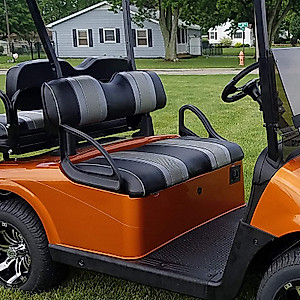 10L0L Golf Cart Arm Rest Hip Restraint for EZGO RXV 2008-2015, Driver and Passenger Side, OEM# 607532 607653, Left + Right 1 Pair