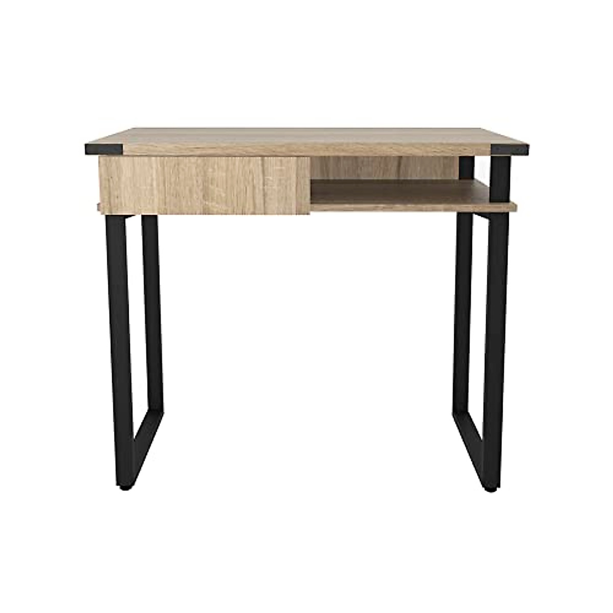 Mirella SOHO Desk with Drawer, Sand Dune