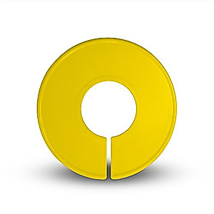 discount sizing Clothing Rack Size Dividers Blank Round 8 Colors- 48 Pack