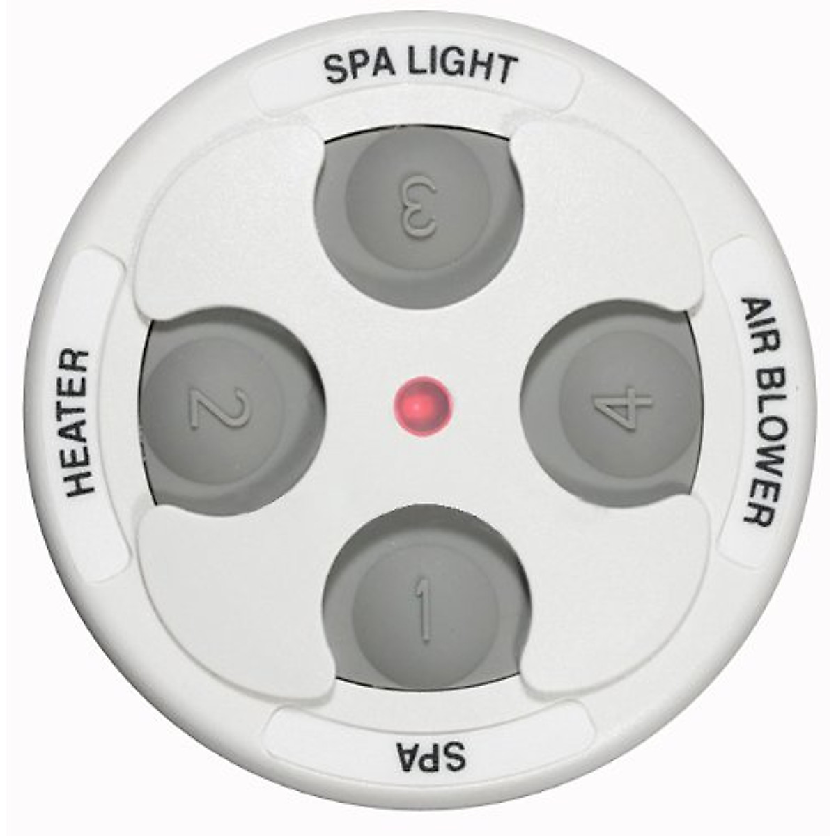 Zodiac 7441 1-Inch to 1-1/2-Inch White 4 Function SpaLink Remote Replacement for Zodiac Jandy AquaLink RS Control System, 100-Feet