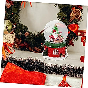 Christmas Crystal Ball Box christmas desk decoration snow globe for snow globe with music gifts Christmas music box xmas snow globes child lantern winter Glass Snow Globe