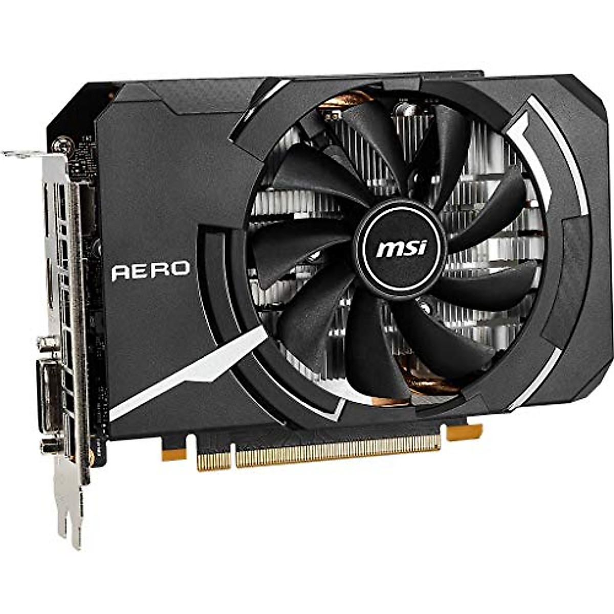 MSI Gaming GeForce GTX 1660 Super 192-bit HDMI/DP 6GB GDRR6 HDCP Support DirectX 12 Single Fan VR Ready OC ITX Graphics Card (GTX 1660 Super AERO ITX OC)