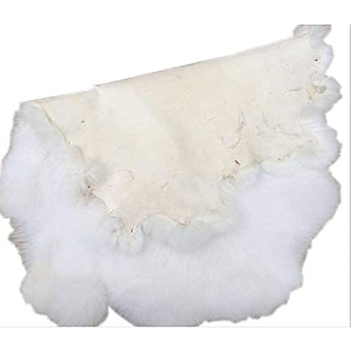 ZSCYD-yingda1992 5pcs Assorted Bulk Craft Grade Natural Rabbit Skins Real Quality Rabbit Pelts Perfect for Decoration, Cat/Dog Toys, Sewing, or Crafting Fur Hide 10" by 14"