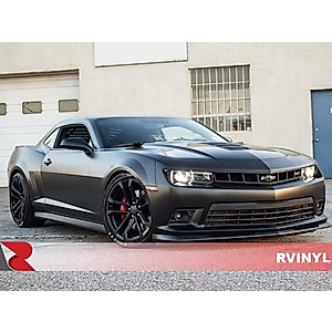 RVINYL Avery Dennison SW900 197-O Satin Black Supreme Wrapping Film Vinyl Vehicle Car Wrap Sheet Roll - (120in x 60in w/Application Card)