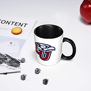 FASEDATE Liberty University-Logo Large Ceramic Coffee Mug, Big Tea Cup For Office And Home,Reusable Cup For Coffee Or Tea | On-The-Go | Portable., One Size