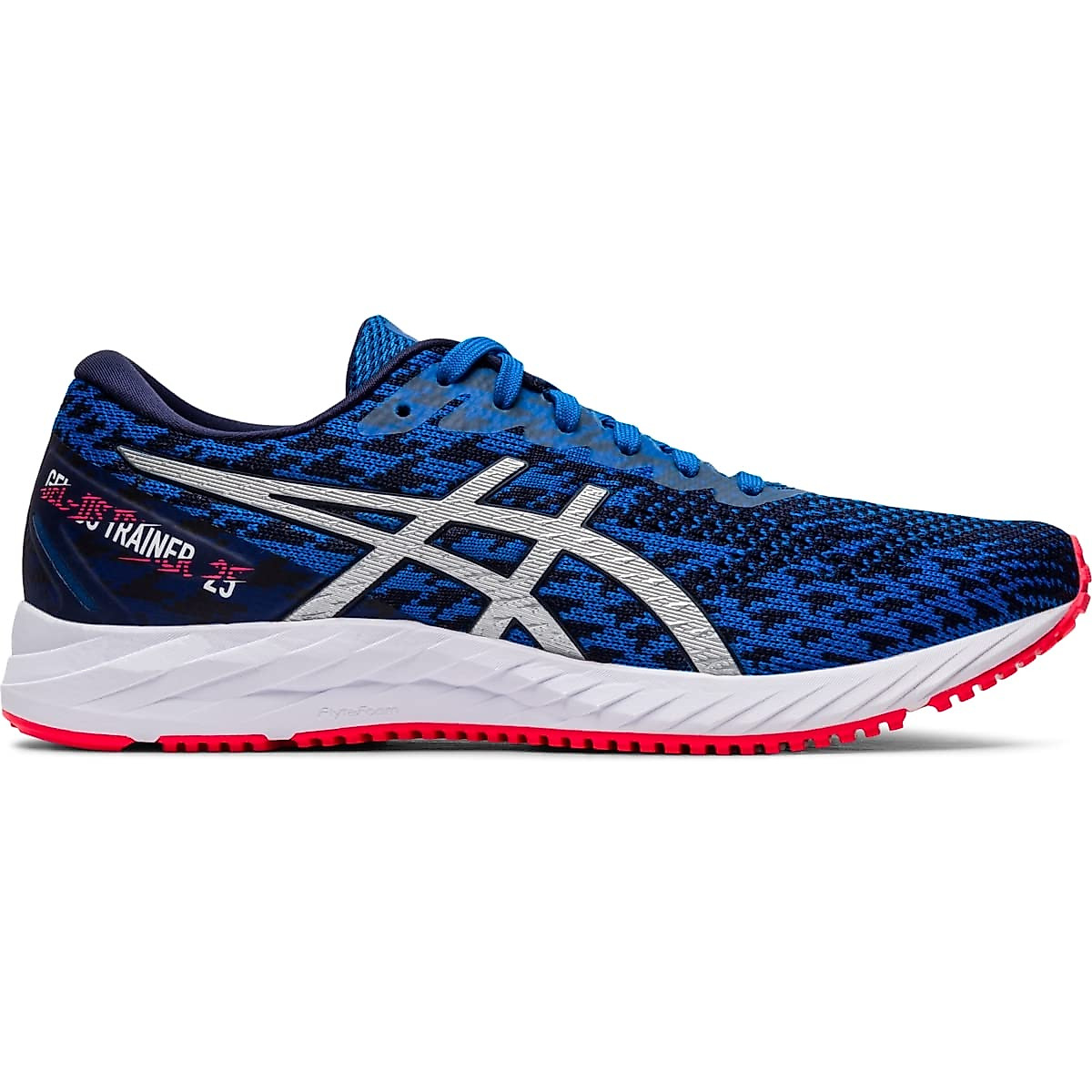 ASICS Women's Gel-DS Trainer 25 Running Shoes, 8.5, Electric Blue/Pure Silver