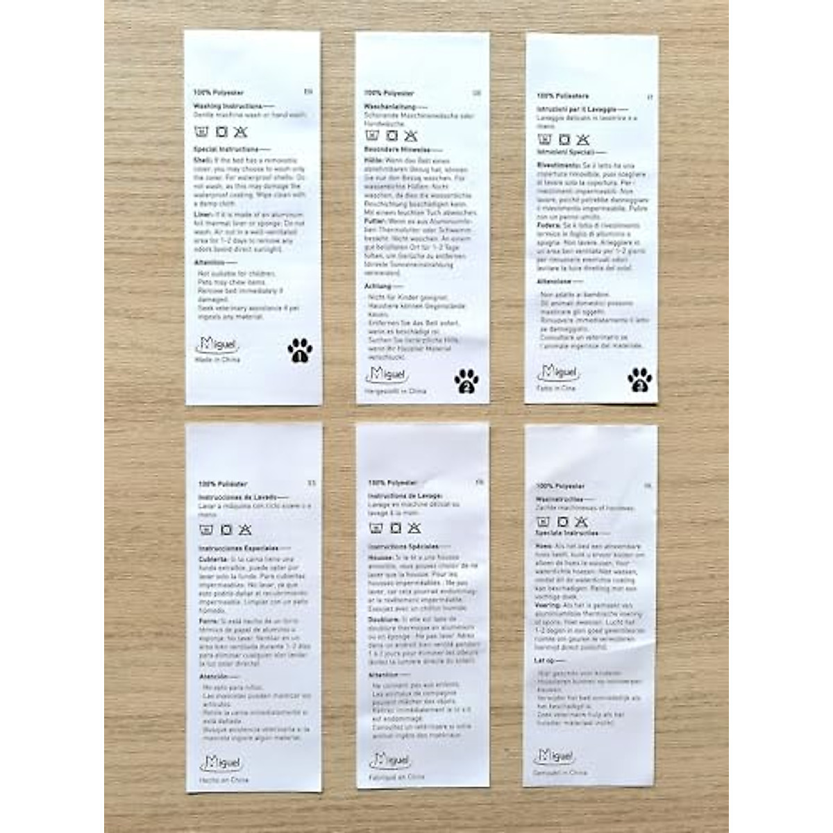 Miguel Small Dog & Cat Bed, Washable Removable Cover, Square, Cuddle Rectangle Pet Bed with Side Bolster, Blue, 20 Inch