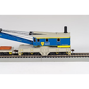 Bachmann Trains - 250-Ton Steam Crane & Boom Tender -Delaware & Hudson - HO Scale
