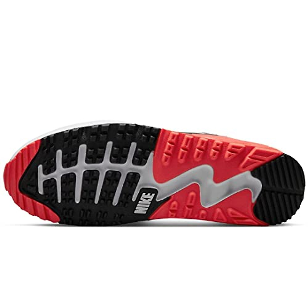 Nike Men's Air Max 90 G Spikeless Golf Shoes (Iron Grey/White-Black, us_Footwear_Size_System, Adult, Men, Numeric, Medium, Numeric_11)