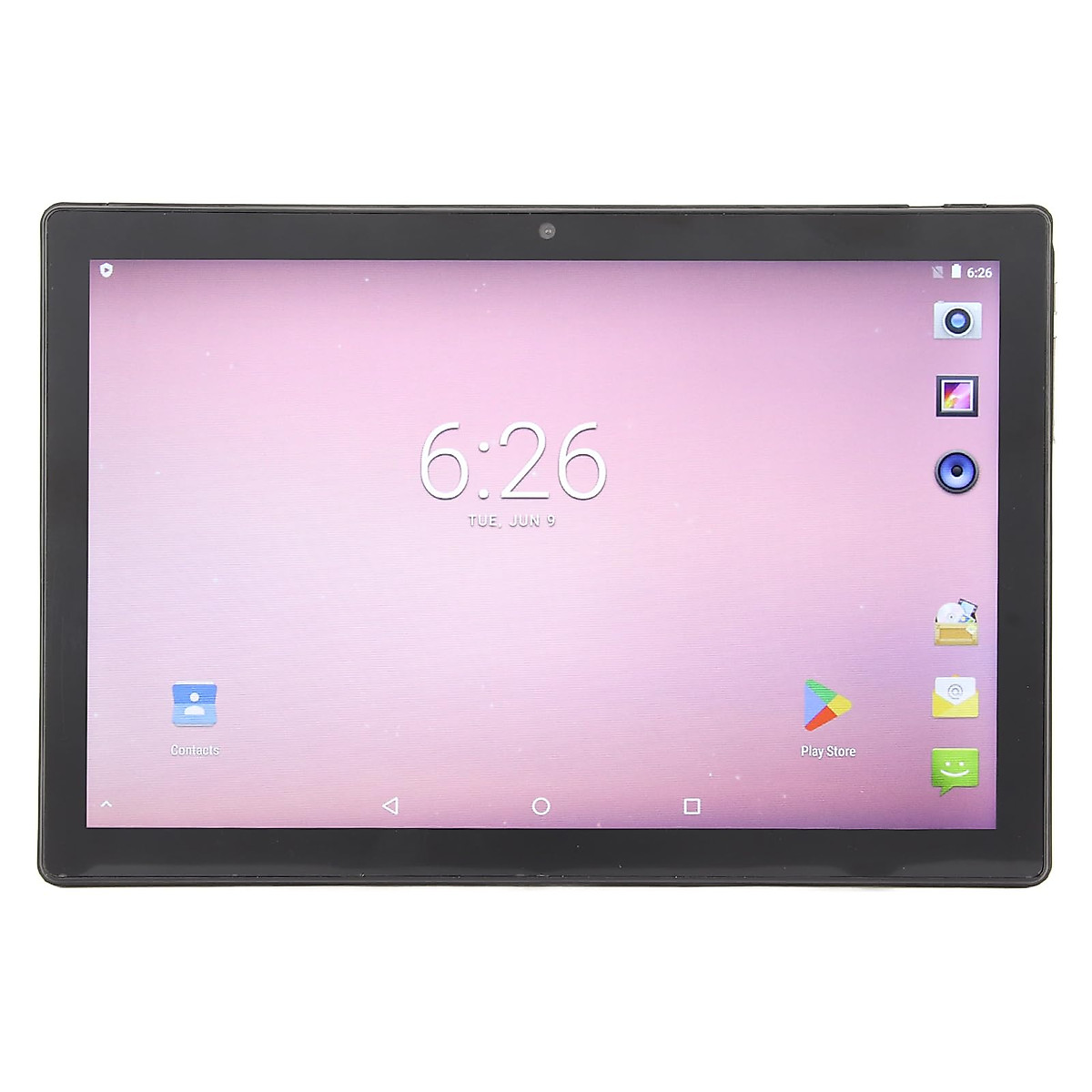 Honio 10.1 Inch 2 in 1 Tablet, 8 Core CPU FHD Screen 8G 256G Network 4G 100-240V Tablet PC 2 in 1 7000mAh with Keyboard for Office (US Plug)