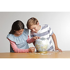 Ravensburger The Earth 540 Piece 3D Puzzle - Engaging Fun for Kids and Adults | Precision Fit with Easy Click Technology | Durable Displayable Model | Celebrating Over 130 Years of Quality