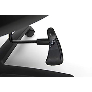 OFM Essentials Collection Mesh Seat Ergonomic Office Chair with Lumbar Support, in Black