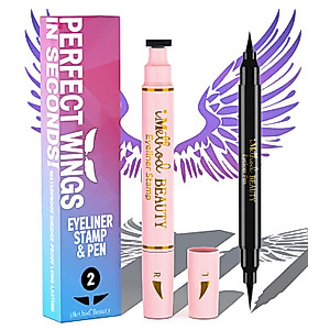 iMethod Eyeliner Stamp 2 Pens Winged Eyeliner Stamp, Perfect Wing Cat Eye Stamp, Long Lasting Liquid Eye Liner…