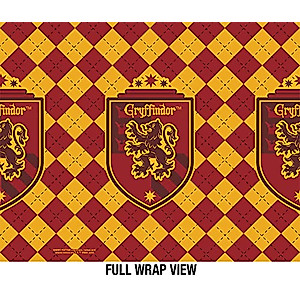 Harry Potter OFFICIAL Griffindor Plaid Sigil 24 oz Insulated Canteen Water Bottle, Leak Resistant, Vacuum Insulated Stainless Steel with Loop Cap, White