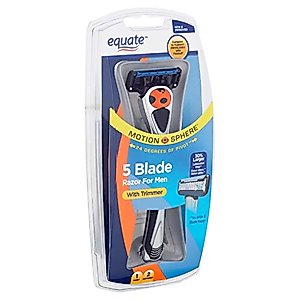 Equate Motion Sphere Men's Razor with 2 Cartridges