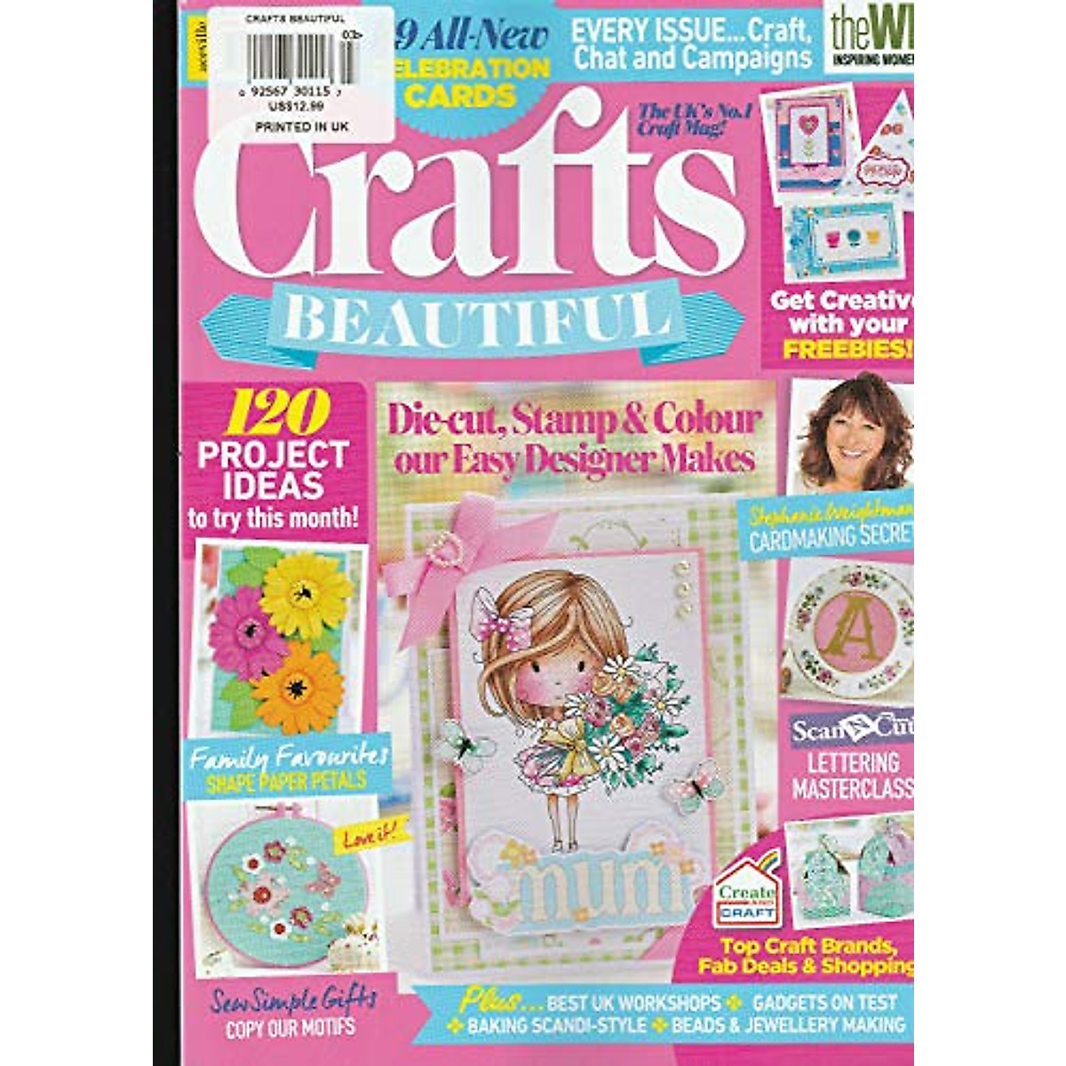 CRAFTS BEAUTIFUL MAGAZINE MARCH, 2017 ISSUE,303 120 PROJECTS IDEAS
