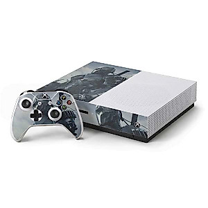 Skinit Decal Gaming Skin Compatible with Xbox One S Console and Controller Bundle - Officially Licensed Warner Bros Deathstroke Design