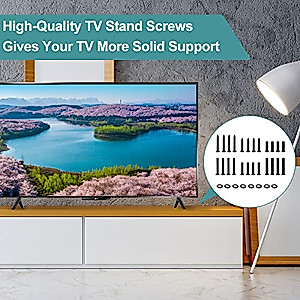 TV Mount Screws for LG TV Stand Replacement Base Screw, TV Stand Screw for LG 27" 32" 43" 49" 50" 55" 60" 65" 70" 75" 86" TV Legs, TV Mounting Screws for LG TV Legs