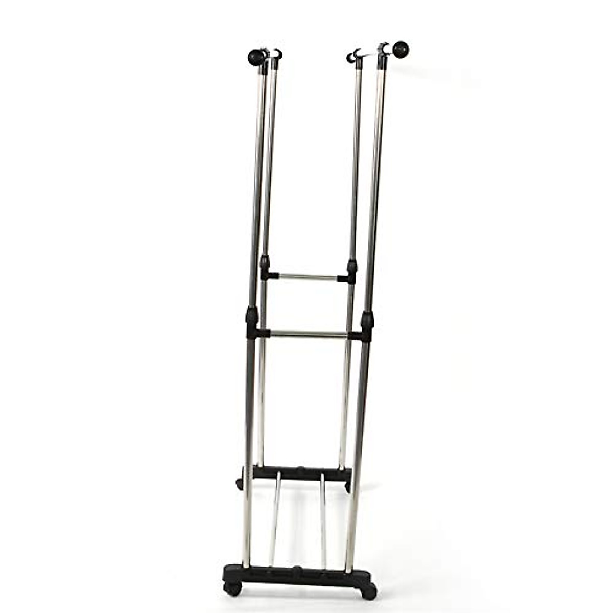 Ochine Adjustable Height and Width Rolling Metal Clothes Rack Height Adjustable Clothes Rack Portable Clothing Rack Rolling Garment Rack Hanging Rack Rolling Clothes Organizer Chrome Garment Rack