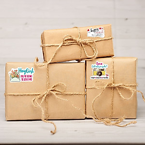 Hey Girl You’re Going to Love This Stickers,Thank You Stickers,Handmade Stickers,Small Shop Stickers,Envelopes Stickers for Small Business, Online Retailers,Handmade Goods,500 Labels Per Roll