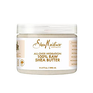 SheaMoisture All-Over Hydration for Ultra-Healing for Dry Skin 100% Raw Shea Butter 11.5 oz