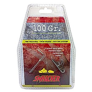 Swhacker 100 Grain 2in Replacement Blades - 6 Pack