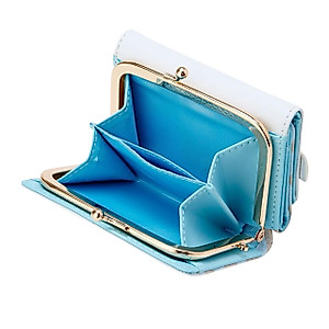 BelugaDesign Cinnamoroll Wallet, Blue, Faux Leather, Lightweight, Waterproof, Expandable, Includes Coin Pouch and Card Holders, Multi-Color, Targeted for Female