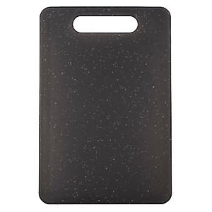 Luciano Housewares High Density Polypropylene Cutting Board, 11.75 x 7.87 inches, Grey, Gray (80576)