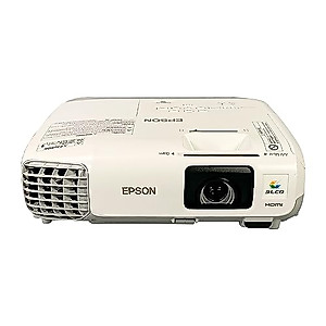 Epson PowerLite 98 Projector 3000 Lumens HD 1080i HDMI H577A, Bundle: Remote Control, Power Cable, HDMI Cable