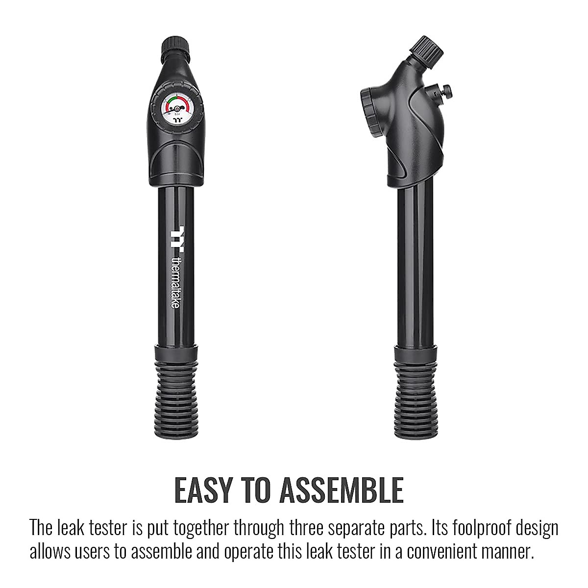 Thermaltake Pacific Leak Tester, Compatible with G1/4" Port, Straightforward Measurements, CL-W303-PL00BL-A