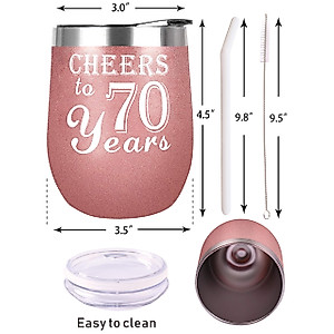 70th Birthday Gifts for Women, 70th Birthday Decorations for Women, Turning 70 Gifts for Women, 70 Birthday Tumbler, 70th Birthday, 70th Birthday Gifts, 70 and Fabulous Gifts for Women
