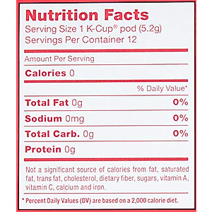 Luzianne Unsweetened Iced Tea, Single Serve K-Cup Pods, 12 Count