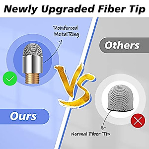 Stylus Pens for Touch Screens - StylusHome Gradient Universal Stylus Pen with 4 Magnetic Caps + 4 Extra Tips for Apple/iPhone/iPad pro/Mini/Air/Android All Capacitive Touch Screens (Purple/Blue)