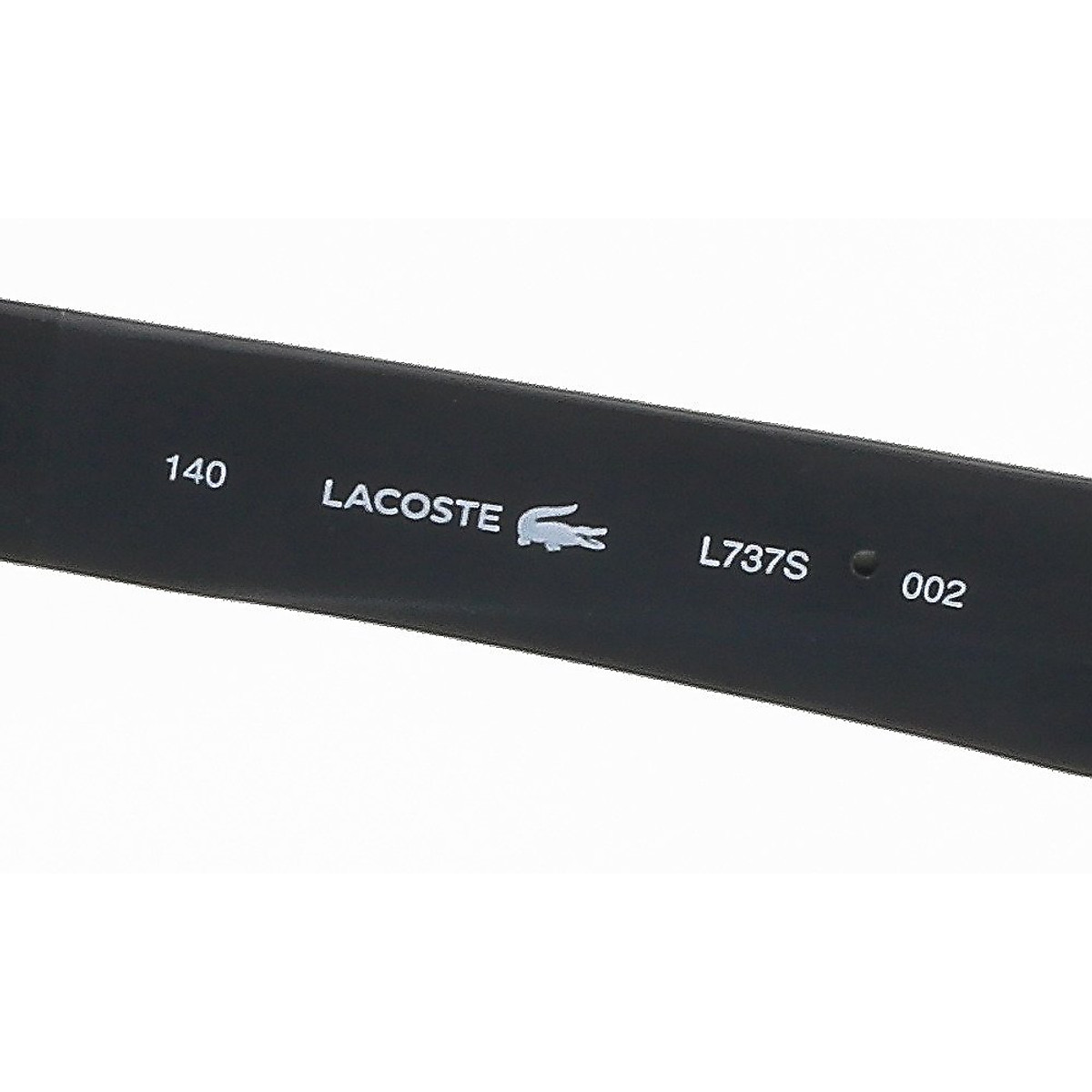 Lacoste Sunglasses L737S 002 Satin Black 55MM