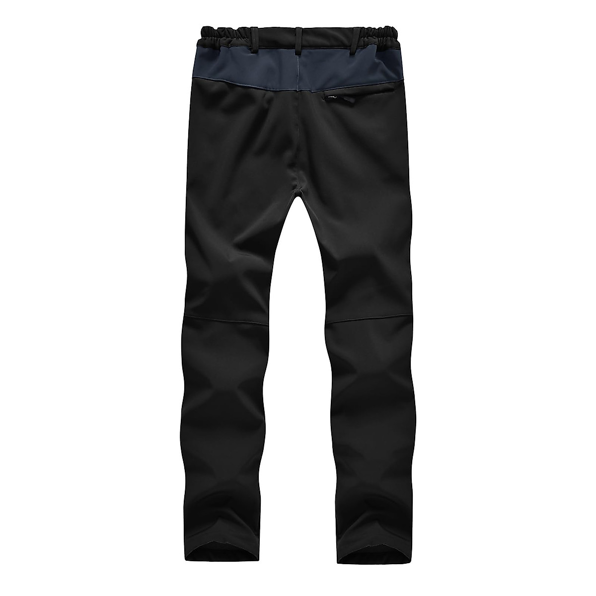 TBMPOY Women's Ski Windproof Waterproof Snow Pants Outdoor Hiking Fleece Lined softshell Pants Black S