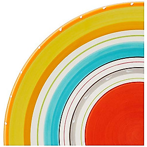 Certified International Mariachi Dinner Plates (Set of 4), 10.75", Multicolor
