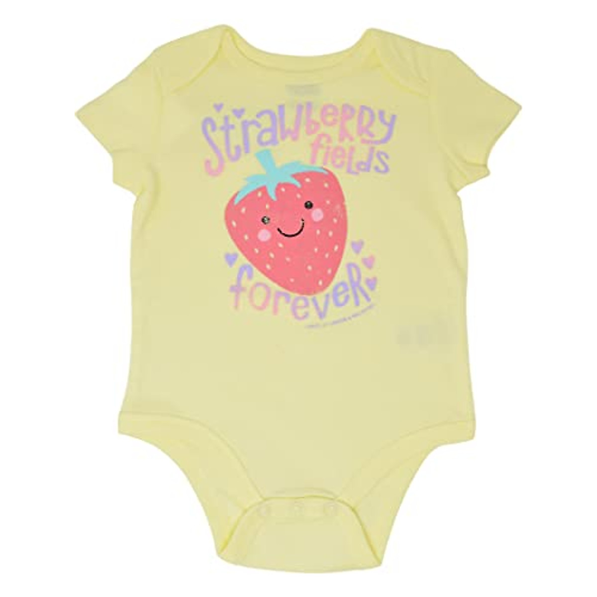 Lyrics by Lennon and McCartney Lennon & McCartney Newborn Baby Girls 5 Pack Bodysuits MulticoloRed 3-6 Months