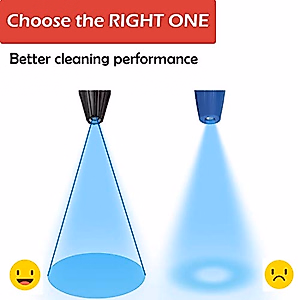 YAMATIC Pressure Washer Tips Turbo Nozzle, 360° Rotating Spray Turbo 3000 PSI Max 3500 PSI with 1/4 inch Quick Connector for Cleaning Brick, Concrete, and Vinyl Surfaces(4.0 GPM)