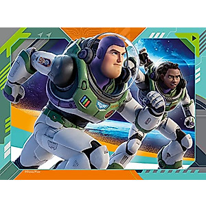 Ravensburger Disney Pixar Buzz Lightyear Jigsaw Puzzles for Kids Age 3 Years Up - 4 in a Box (12, 16, 20, 24 Pieces)