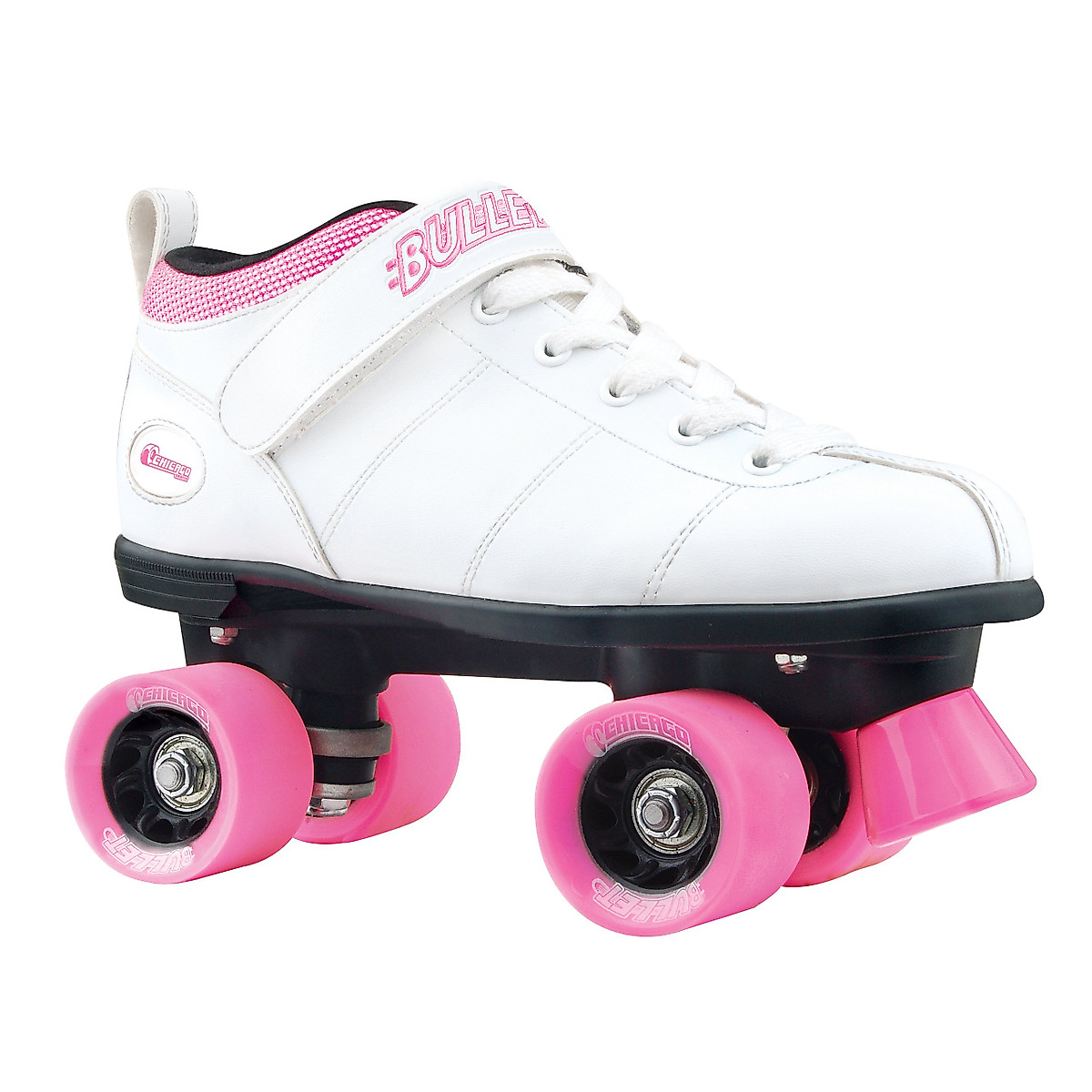 Chicago Skates Bullet Ladies Speed Roller Skate, White, 9 (B-100W-09)