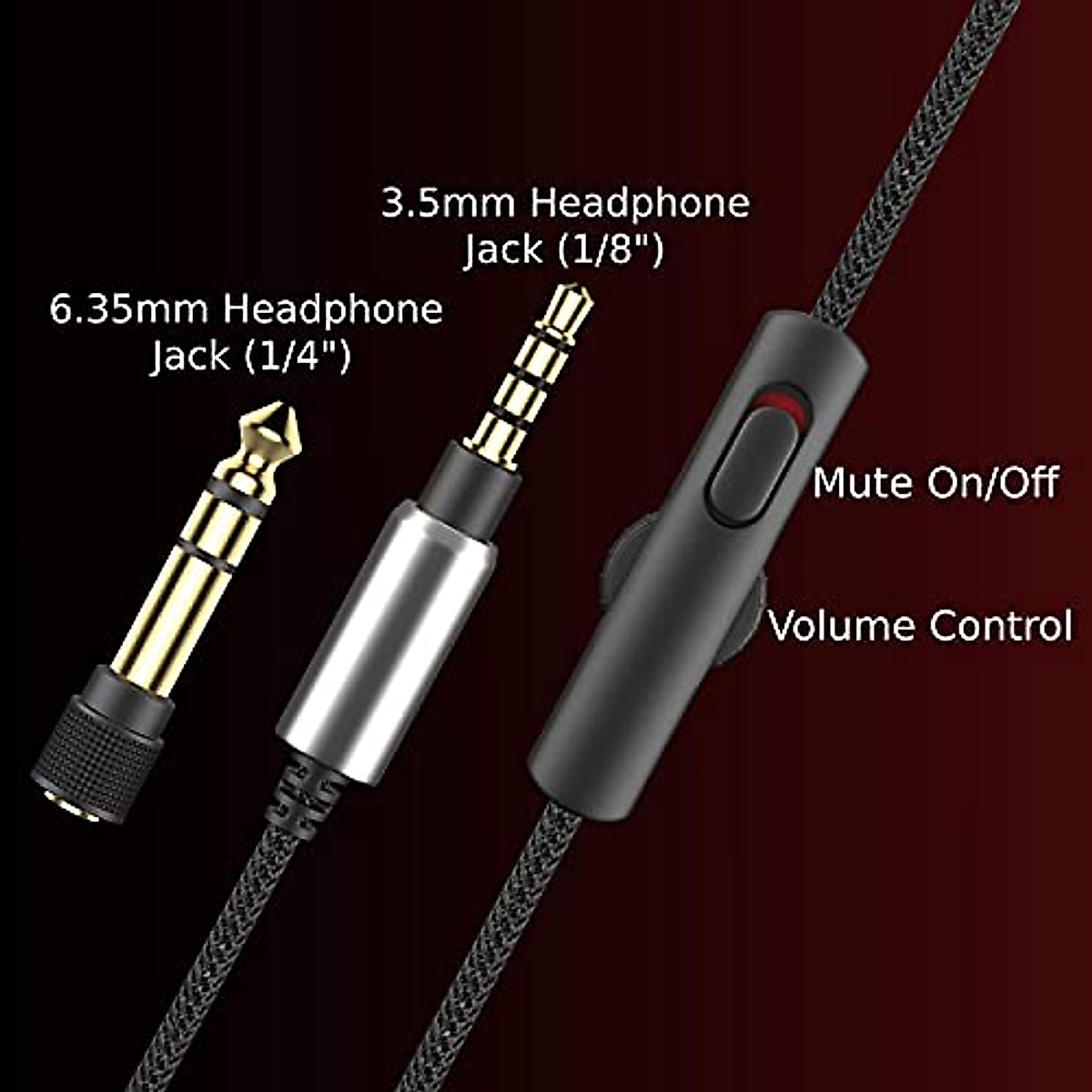 Philips Audio SHP9600MB Wired Headphones with Microphone -Over-Ear Open-Back Headset, 50 mm Neodymium Drivers (SHP9600MB) - Black (Renewed)