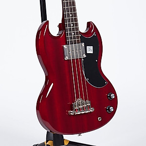 Epiphone SG Bass E1 Electric Bass Guitar, Cherry Red