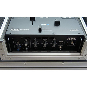 Harmony Audio HC2T1272WLT DJ Battle Coffin Compatible with (2) Rane 12 Turntables & Rane 72 Mixer - Case Only